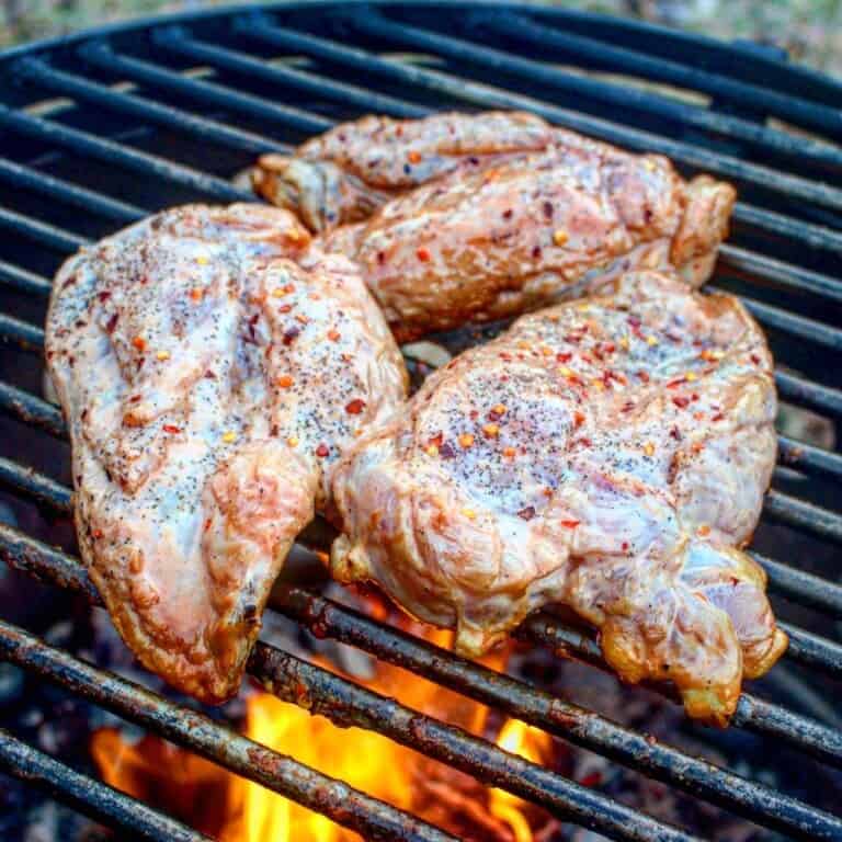 BBQ Ranch Chicken - Over The Fire Cooking