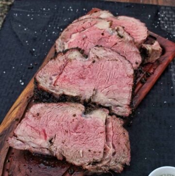 Smoked Hanging Prime Rib - Over The Fire Cooking
