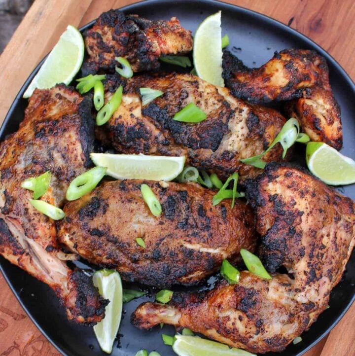 Spiced Rum Chicken - Over The Fire Cooking