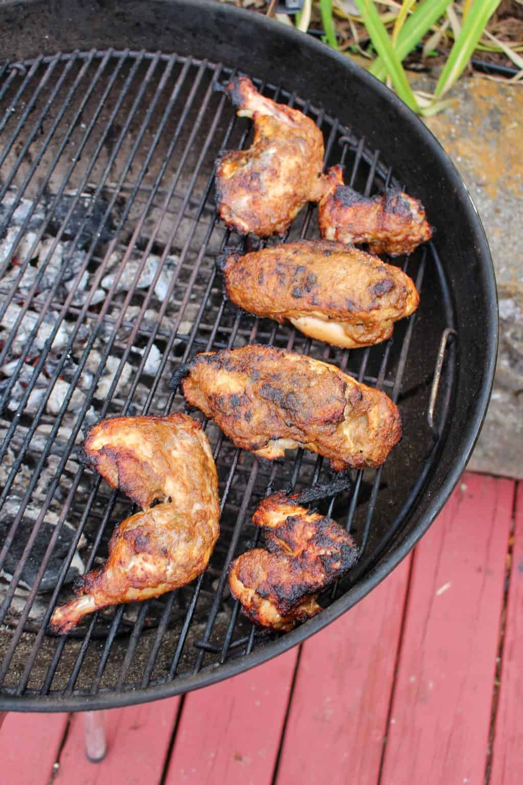 Spiced Rum Chicken - Over The Fire Cooking