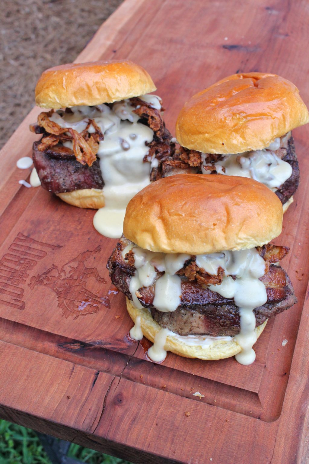 Filet Mignon Burger - Over The Fire Cooking