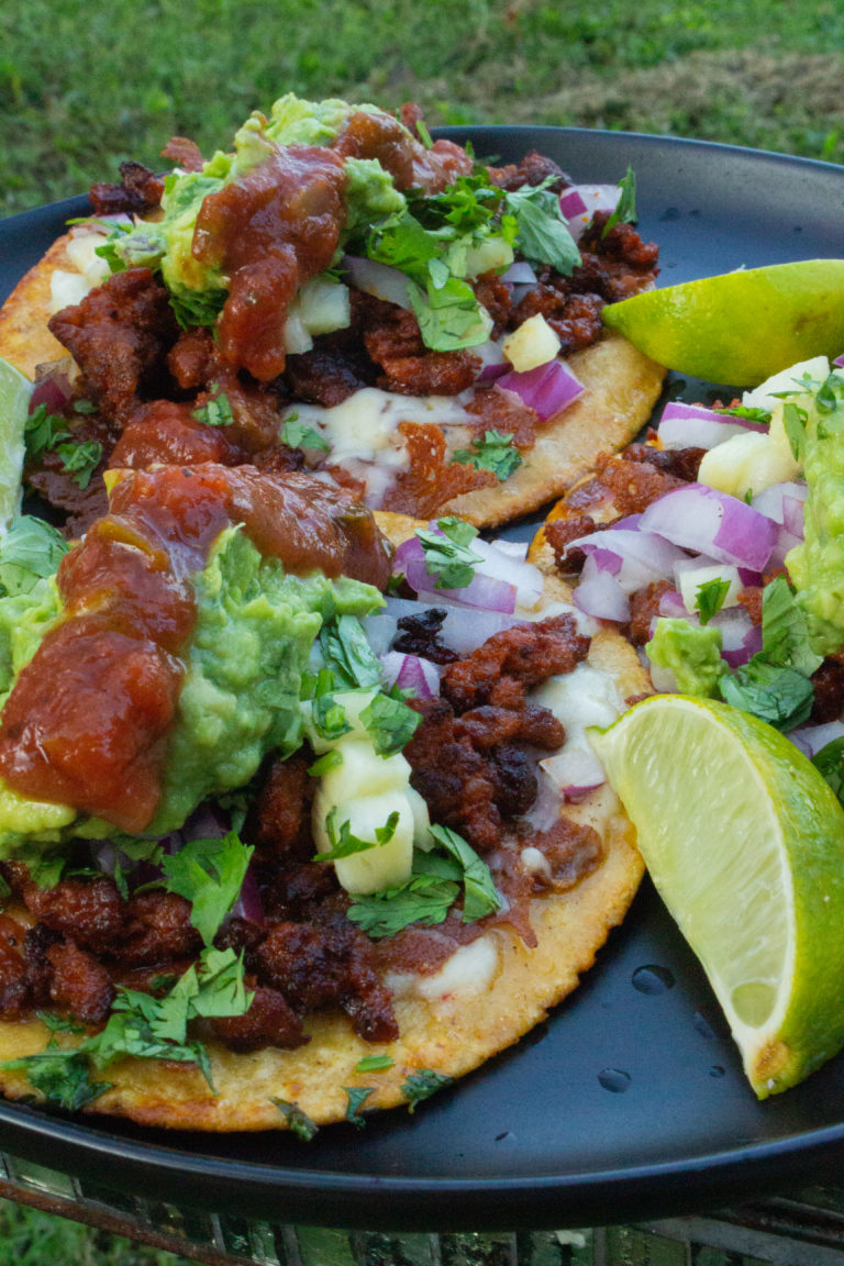 Mexican Chorizo Tacos - Over The Fire Cooking