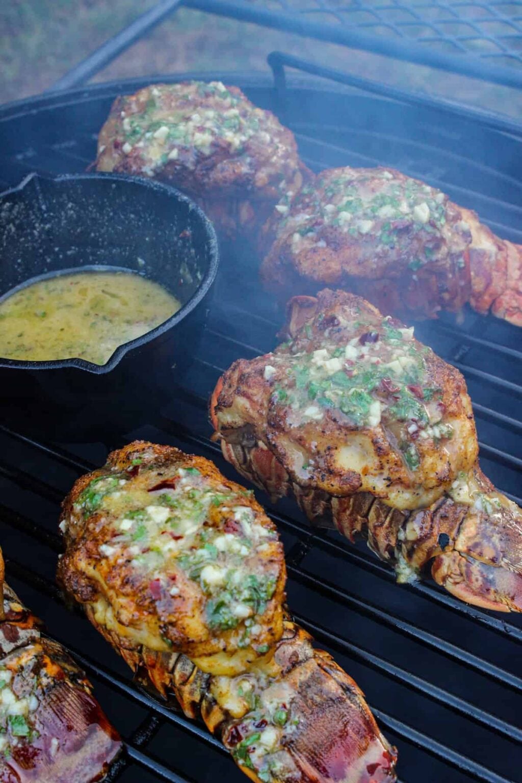 Smoked Lobster Tails - Over The Fire Cooking
