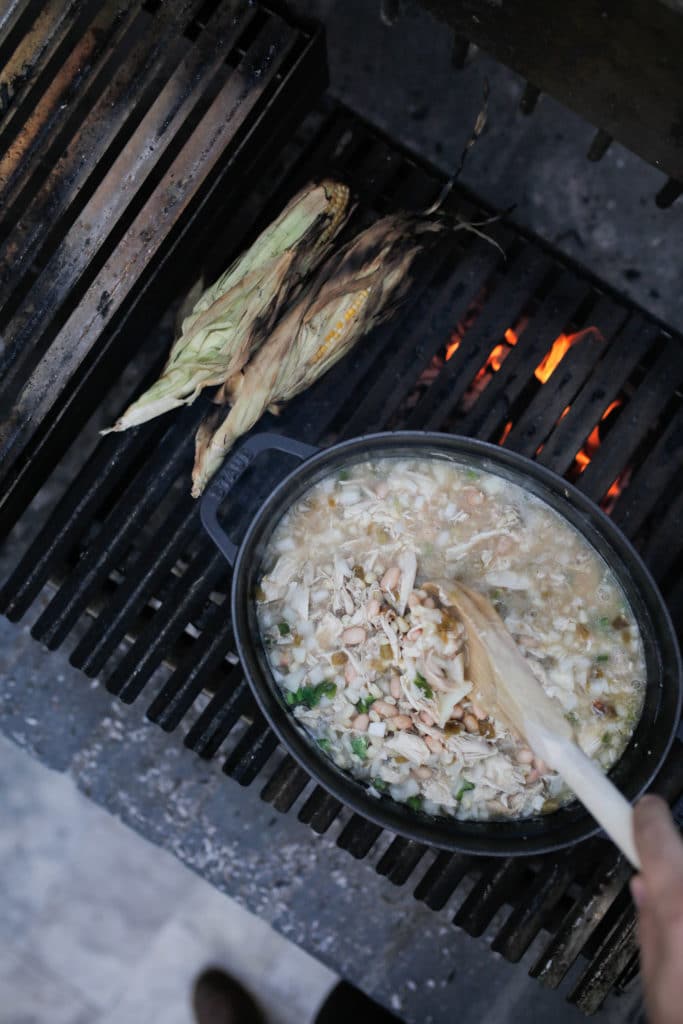 Rotisserie Chicken Chili - Over The Fire Cooking