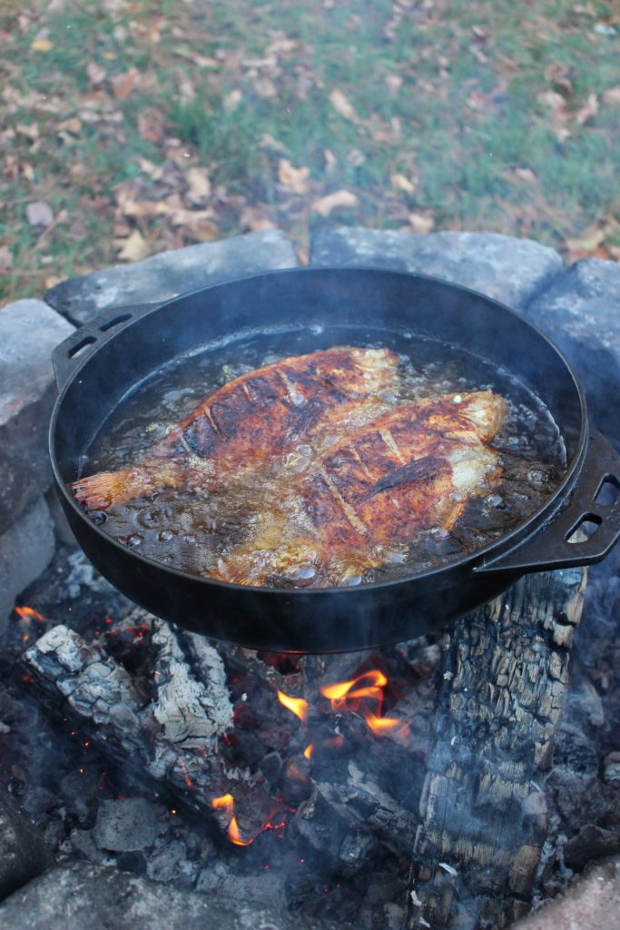 Fried Adobo Honey Fish - Over The Fire Cooking