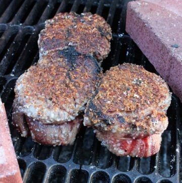 Charcoal Broiled Filet Mignon - Over The Fire Cooking