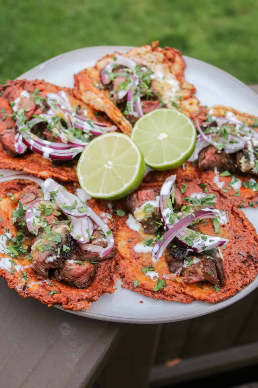 Mexican Chorizo Tacos - Over The Fire Cooking