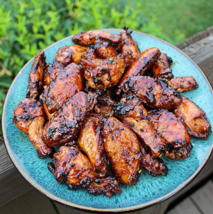 Peach Wings - Over The Fire Cooking