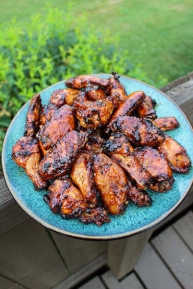 Peach Wings - Over The Fire Cooking