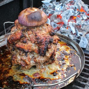 Roasted Chicken Trompo - Over The Fire Cooking