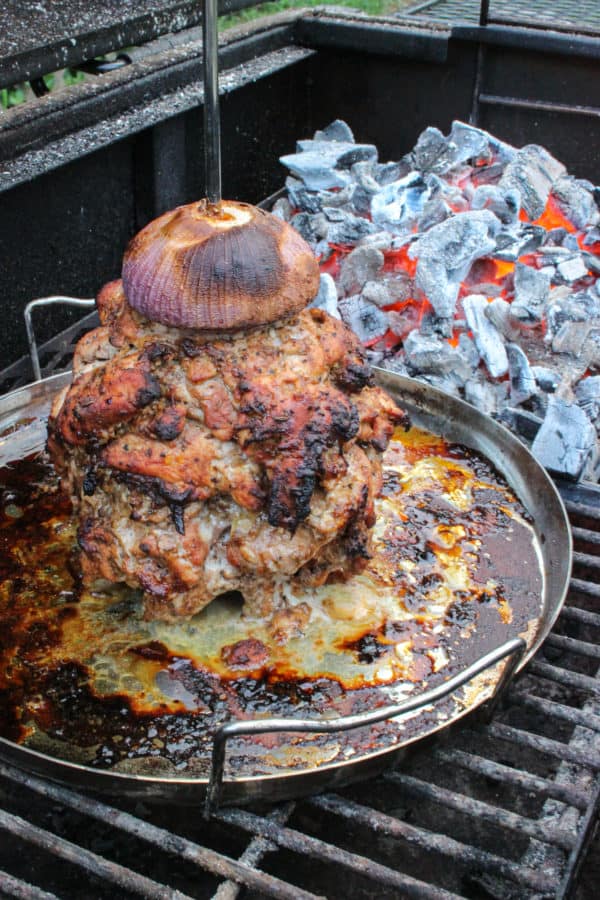 Roasted Chicken Trompo - Over The Fire Cooking