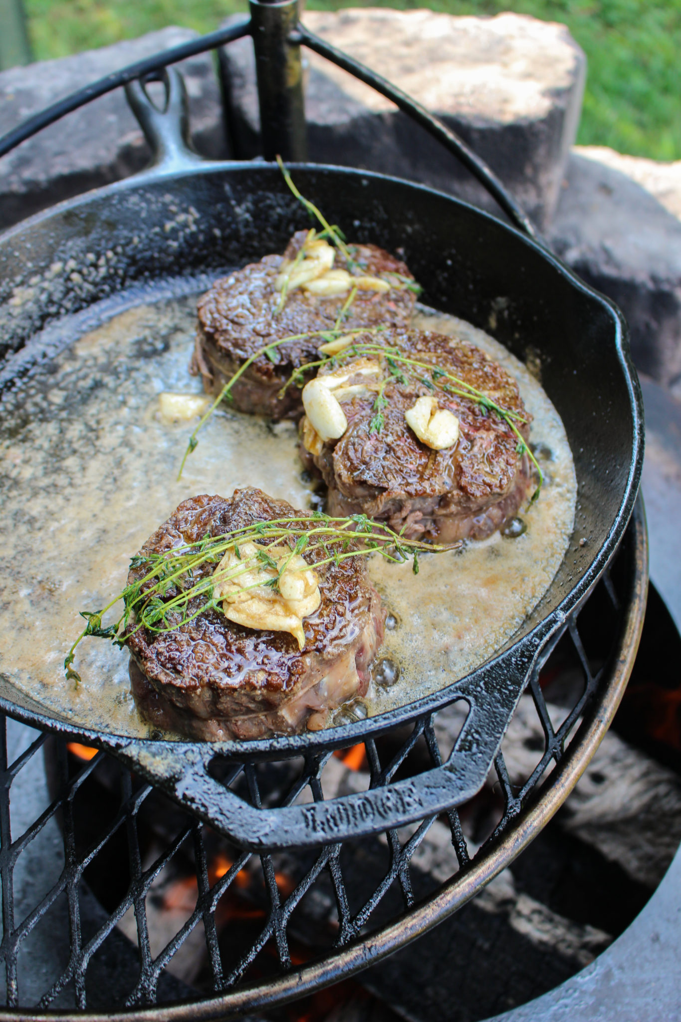 Ribeye Cap Steak Recipe With Horseradish Sauce - Over The Fire Cooking