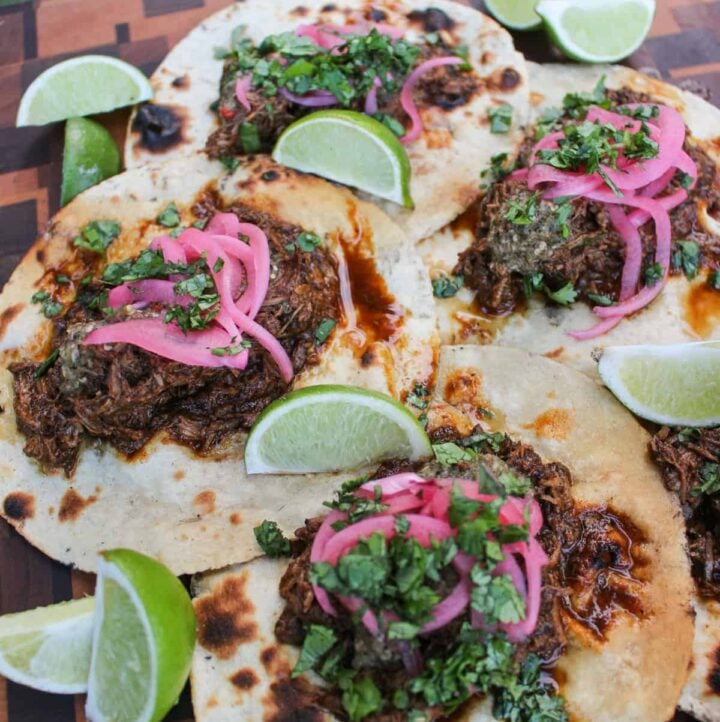 Barbacoa Lamb Tacos - Over The Fire Cooking