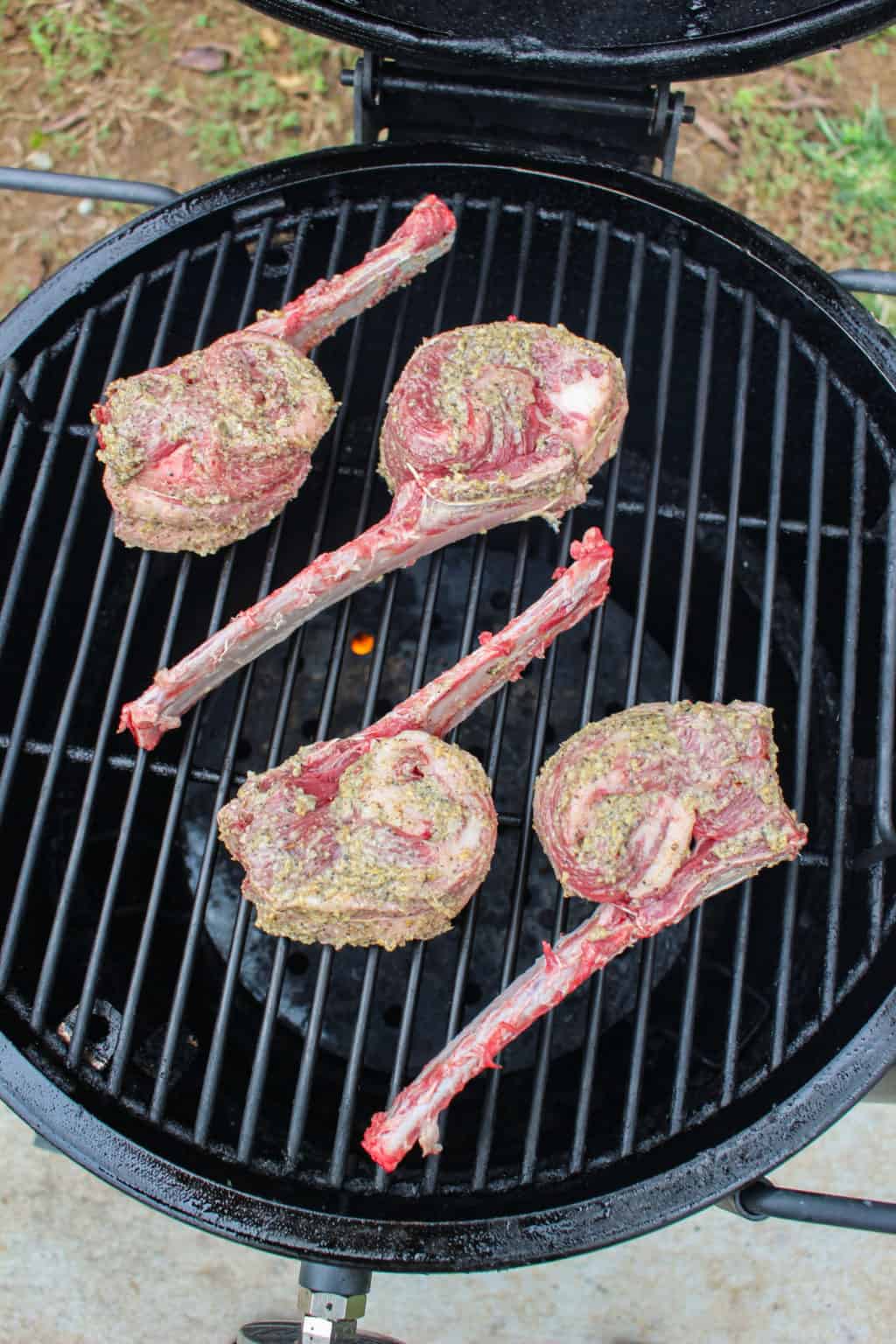 Tomahawk Beef Short Ribs - Over The Fire Cooking