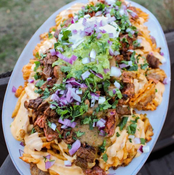 Loaded Fries Recipes - Over The Fire Cooking