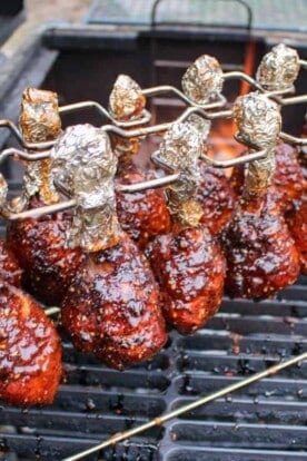 Smoked Chicken Lollipops - Over The Fire Cooking
