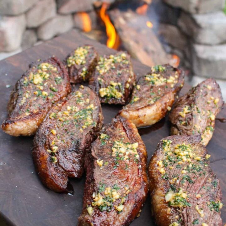 Grilled Garlic Butter Picanha - Over The Fire Cooking