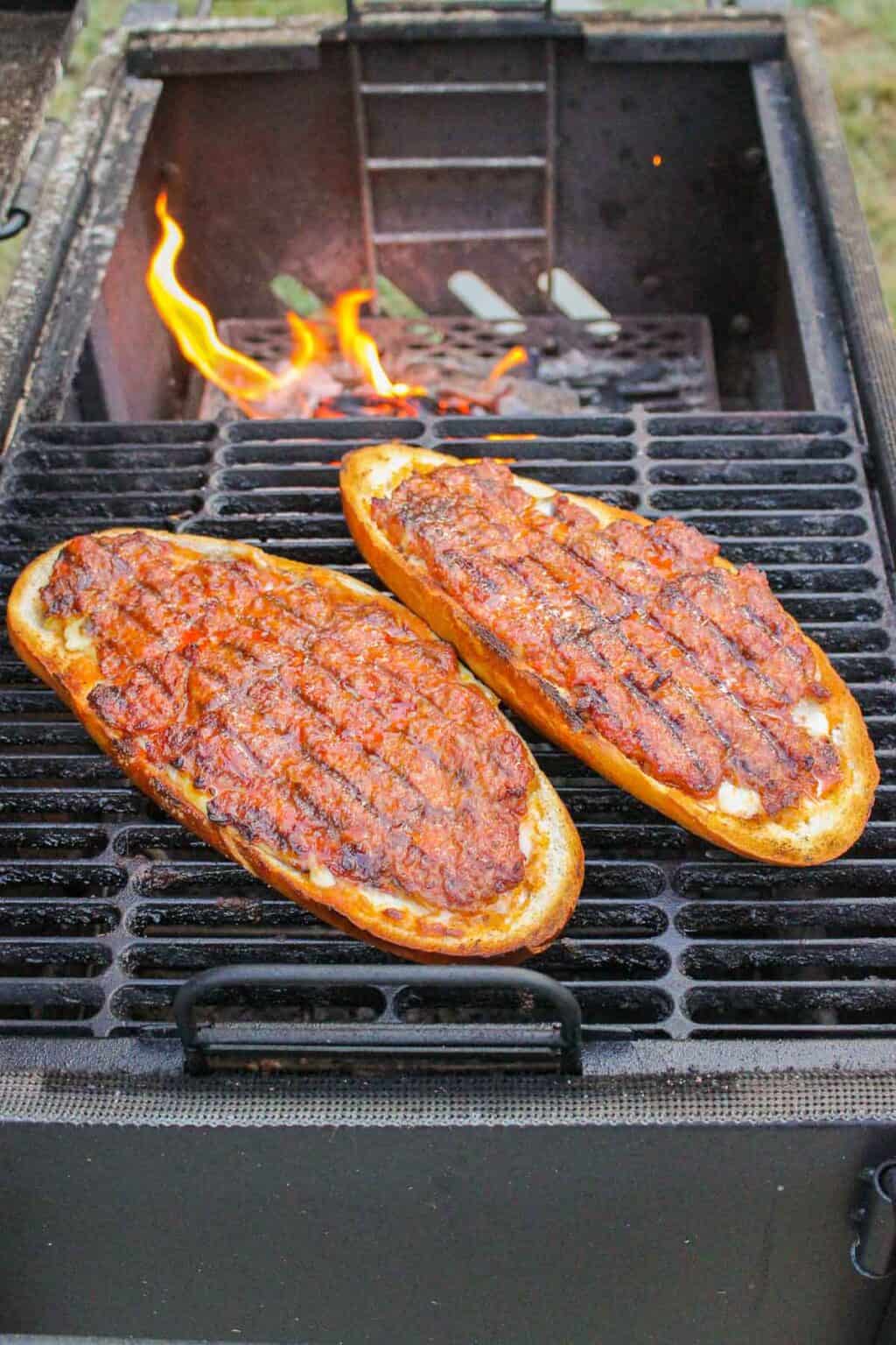 Pepperoni Pizza Bread - Over The Fire Cooking