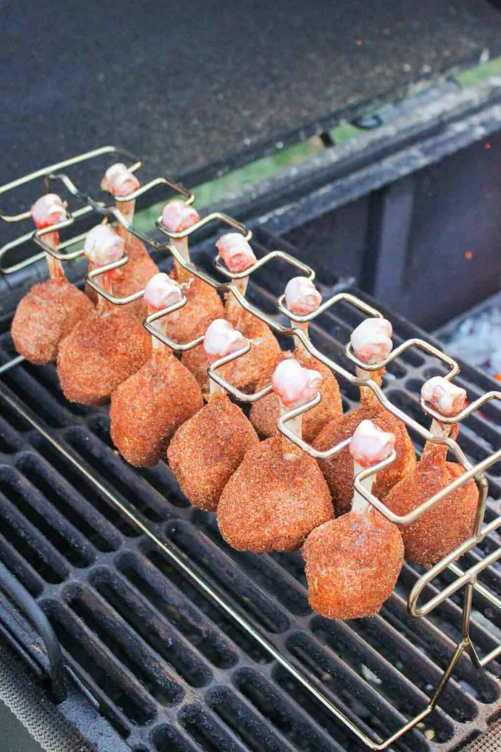 Smoked Chicken Lollipops - Over The Fire Cooking