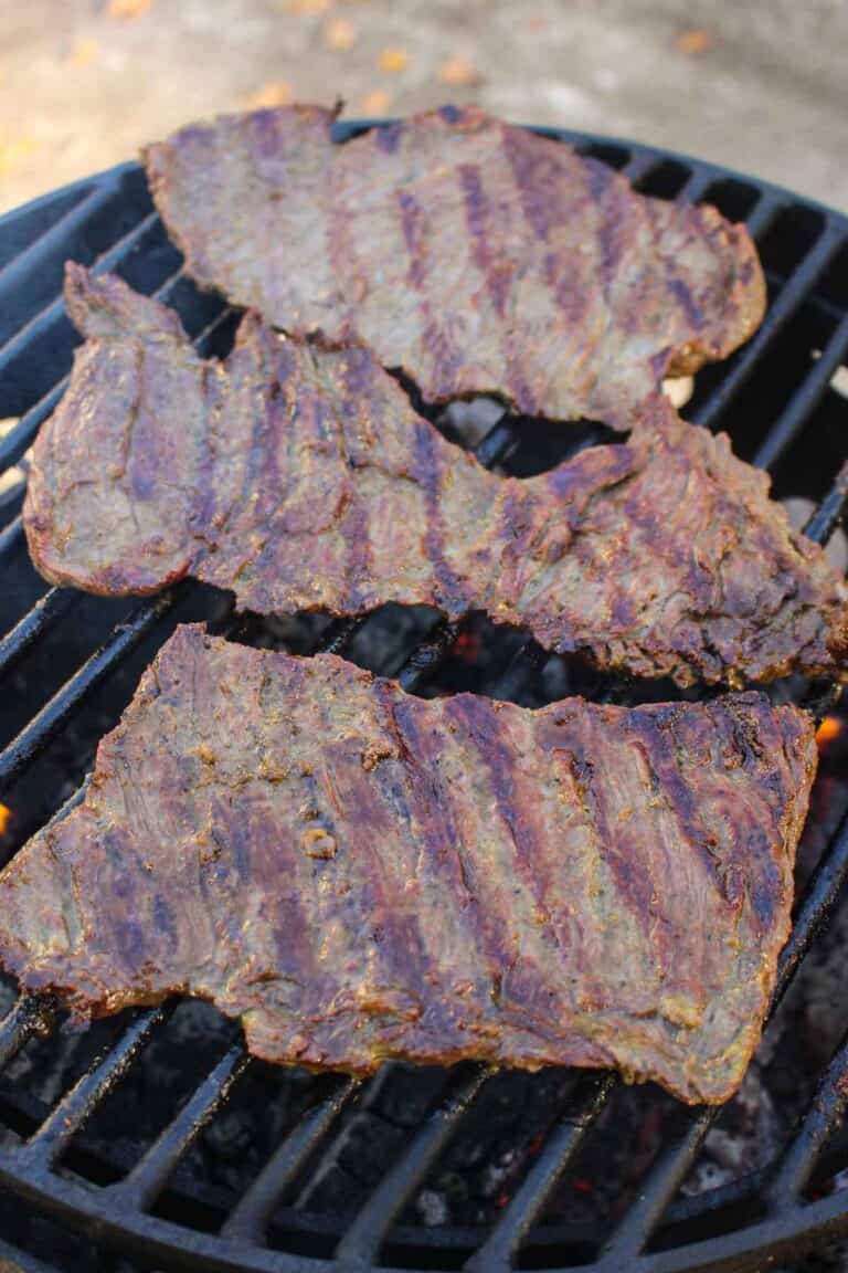 Grilled Steak Vampiro Tacos - Over The Fire Cooking
