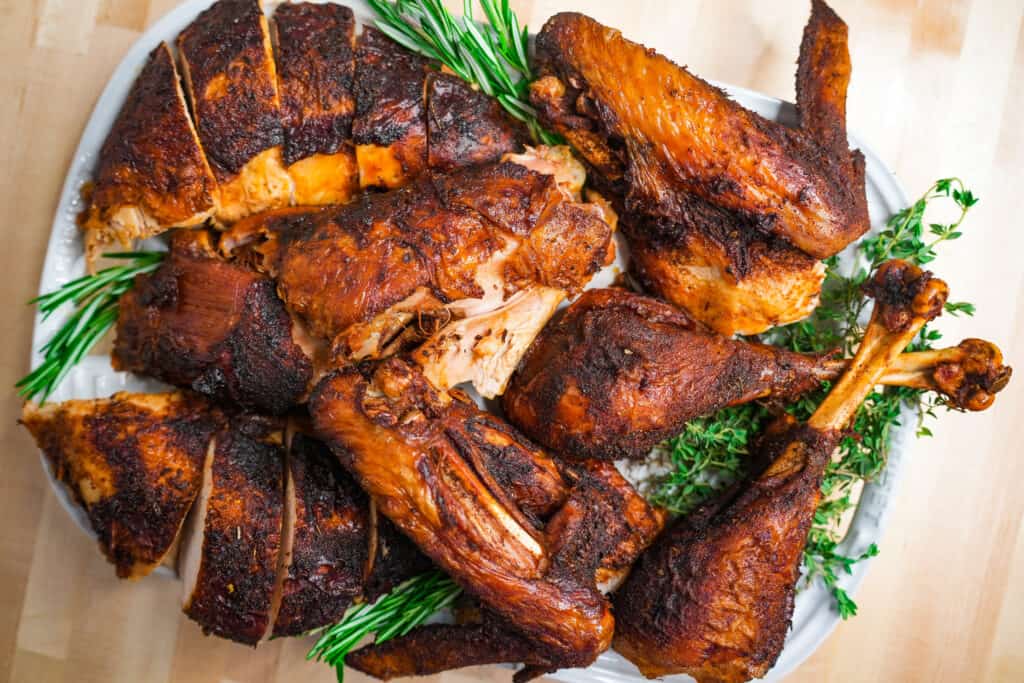 Smoke Fried Turkey - Over The Fire Cooking
