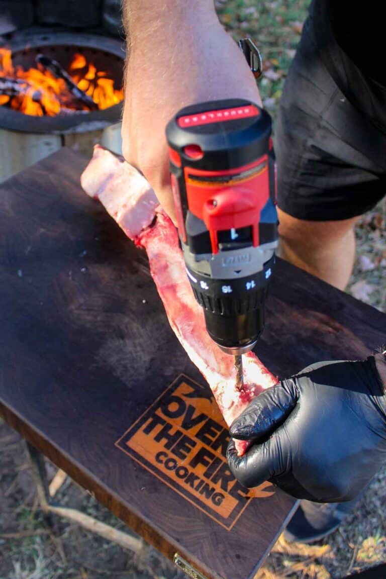 Tomahawk Steak - Over The Fire Cooking