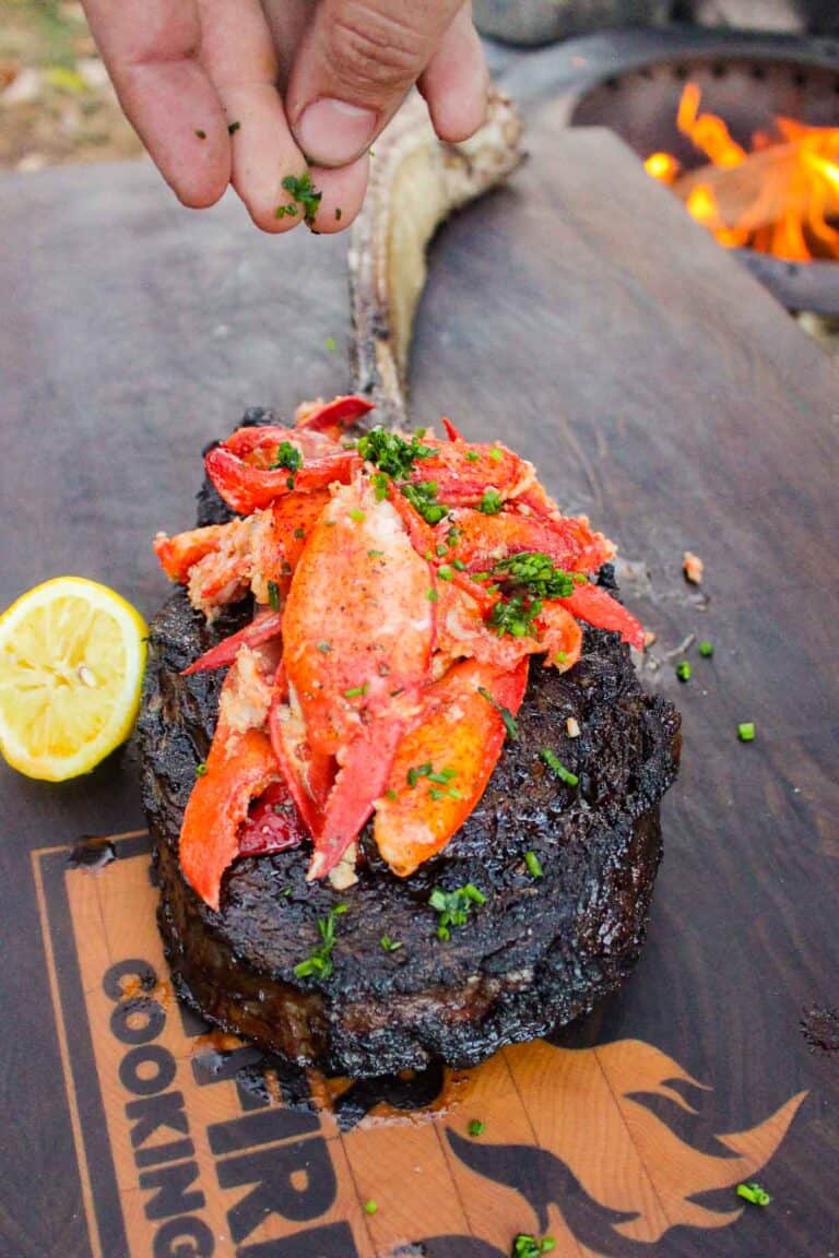 Tomahawk Steak - Over The Fire Cooking