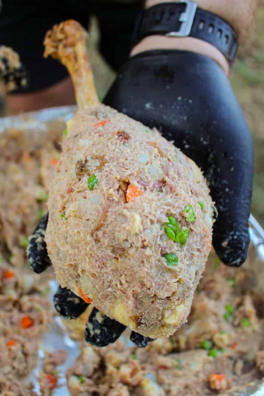 Thanksgiving Turkey Leg Poppers - Over The Fire Cooking