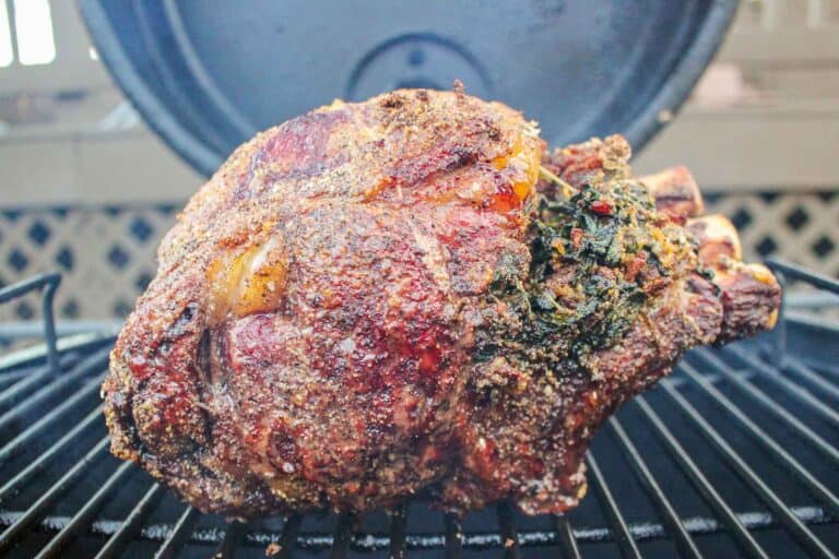 Stuffed Prime Rib - Over The Fire Cooking