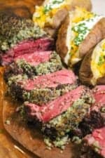 Garlic Herb Beef Tenderloin - Over The Fire Cooking