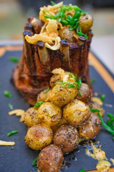 Crown Rack of Ribs - Over The Fire Cooking