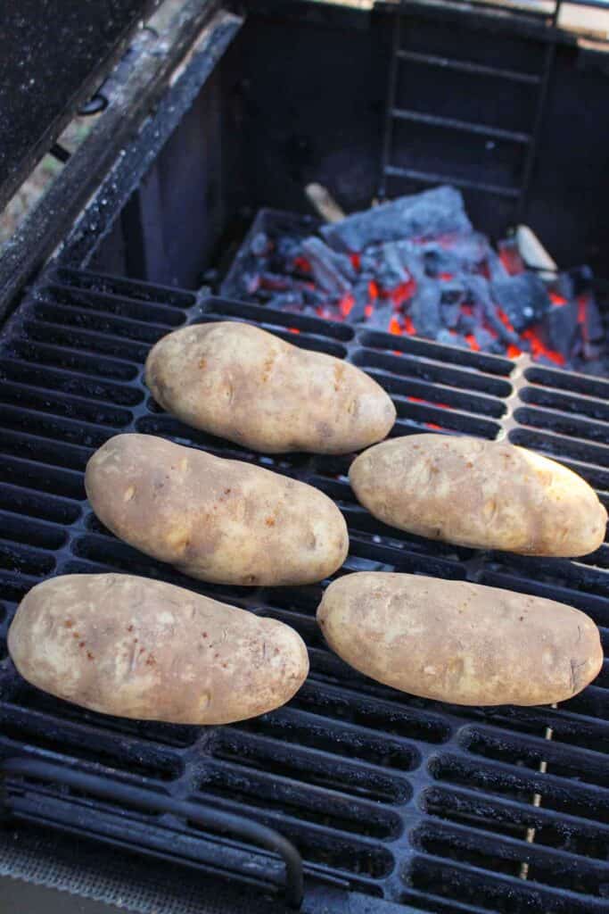 Chili Cheese Potato Volcanoes - Over The Fire Cooking