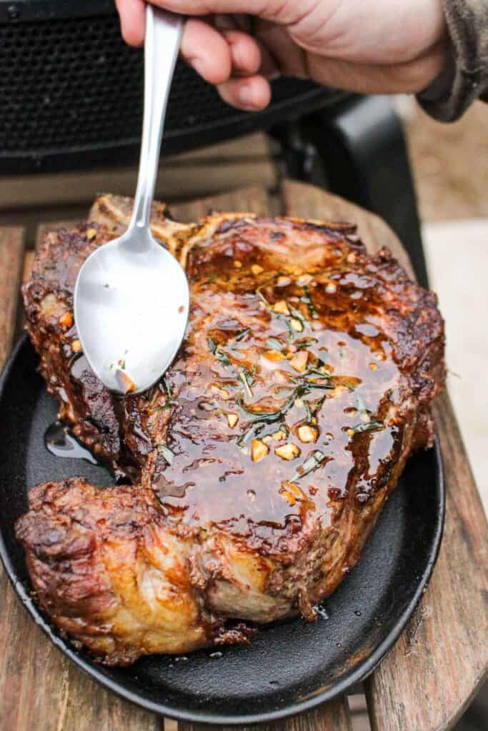 Grilled Tuscan Steak - Over The Fire Cooking