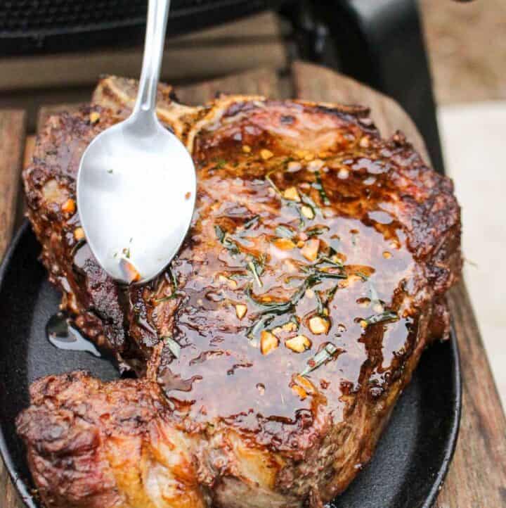 Grilled Tuscan Steak - Over The Fire Cooking
