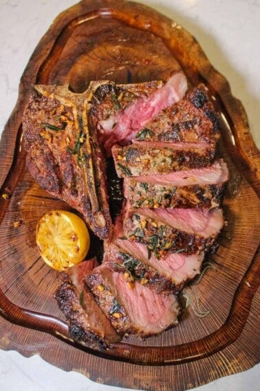 Grilled Tuscan Steak - Over The Fire Cooking