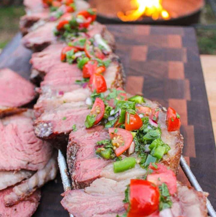 Rotisserie Picanha with Parmesan Crust - Over The Fire Cooking