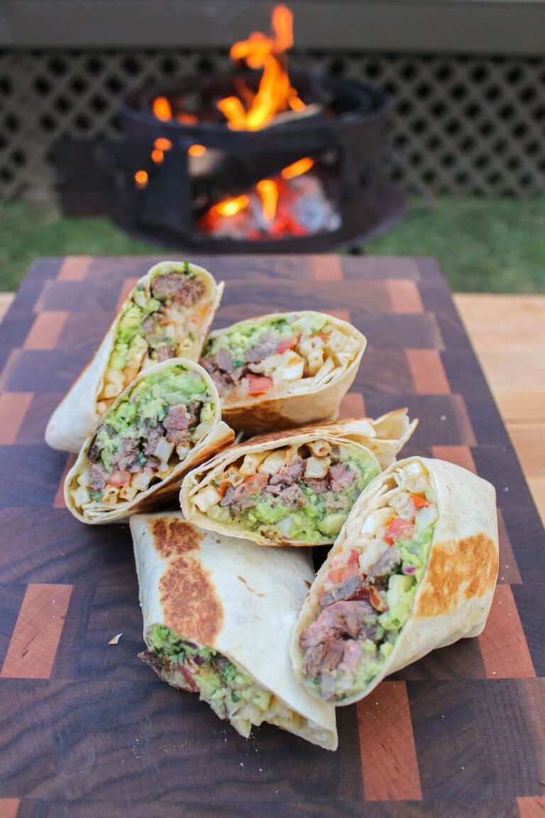 California Burrito - Over The Fire Cooking