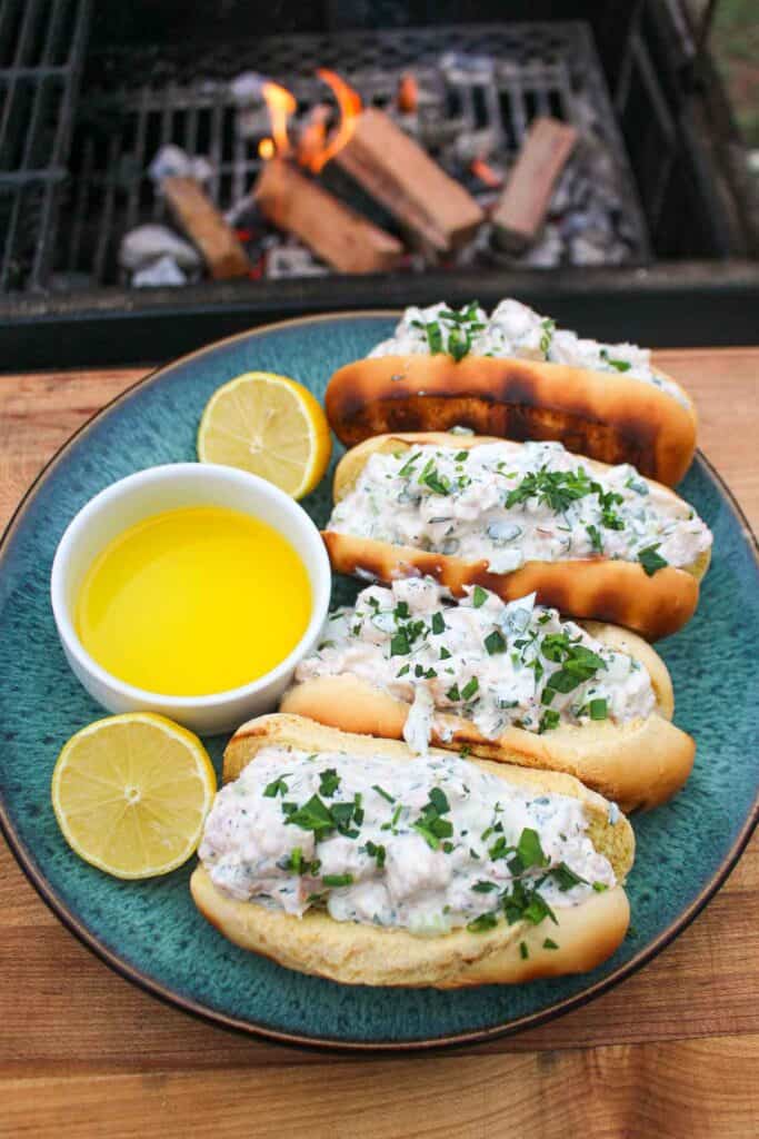 Grilled Shrimp Roll - Over The Fire Cooking