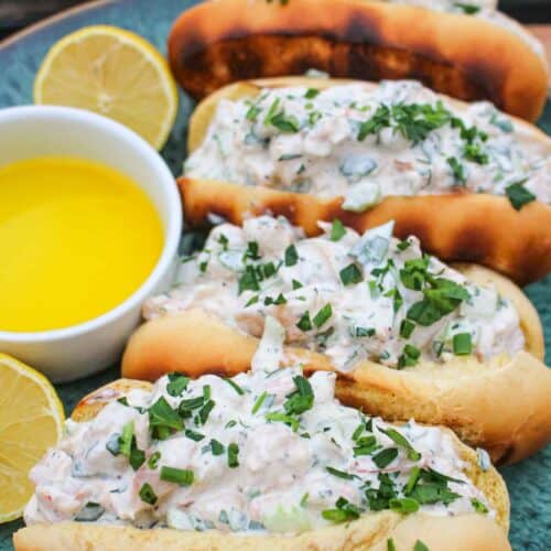 Grilled Shrimp Roll - Over The Fire Cooking