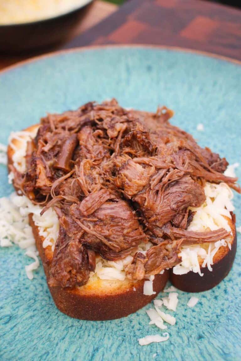 Birria Grilled Cheese Sandwiches - Over The Fire Cooking