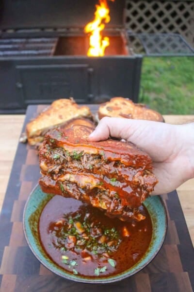 Meat Skewers Recipe - Over The Fire Cooking