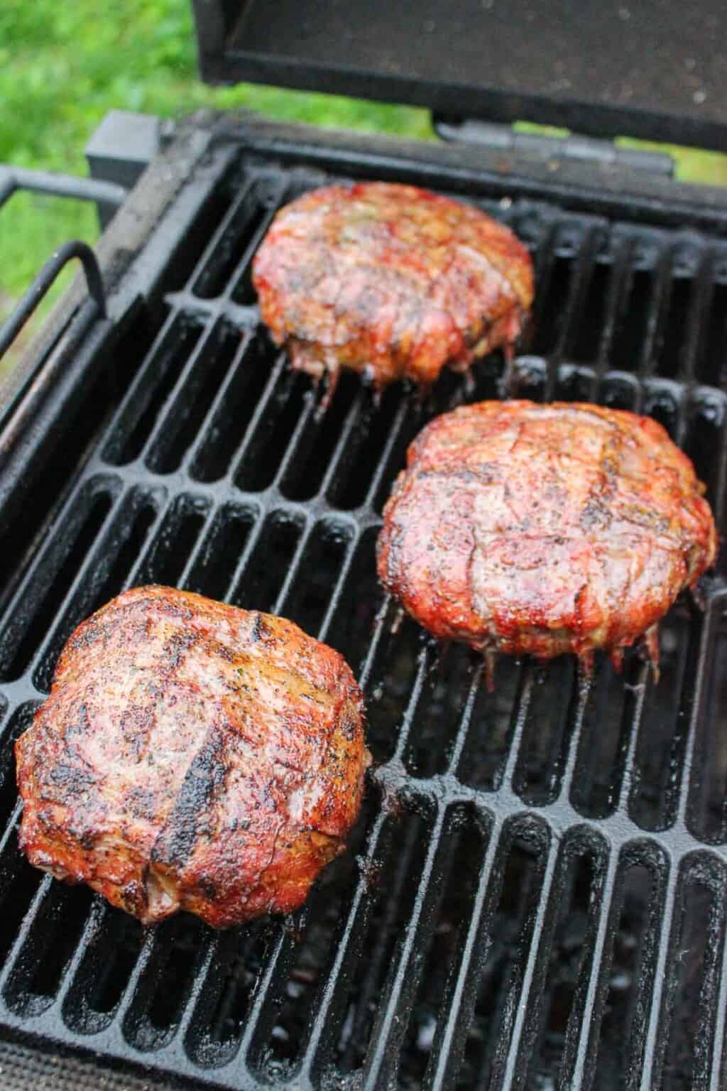 Bacon Jalapeño Popper Stuffed Burgers - Over The Fire Cooking