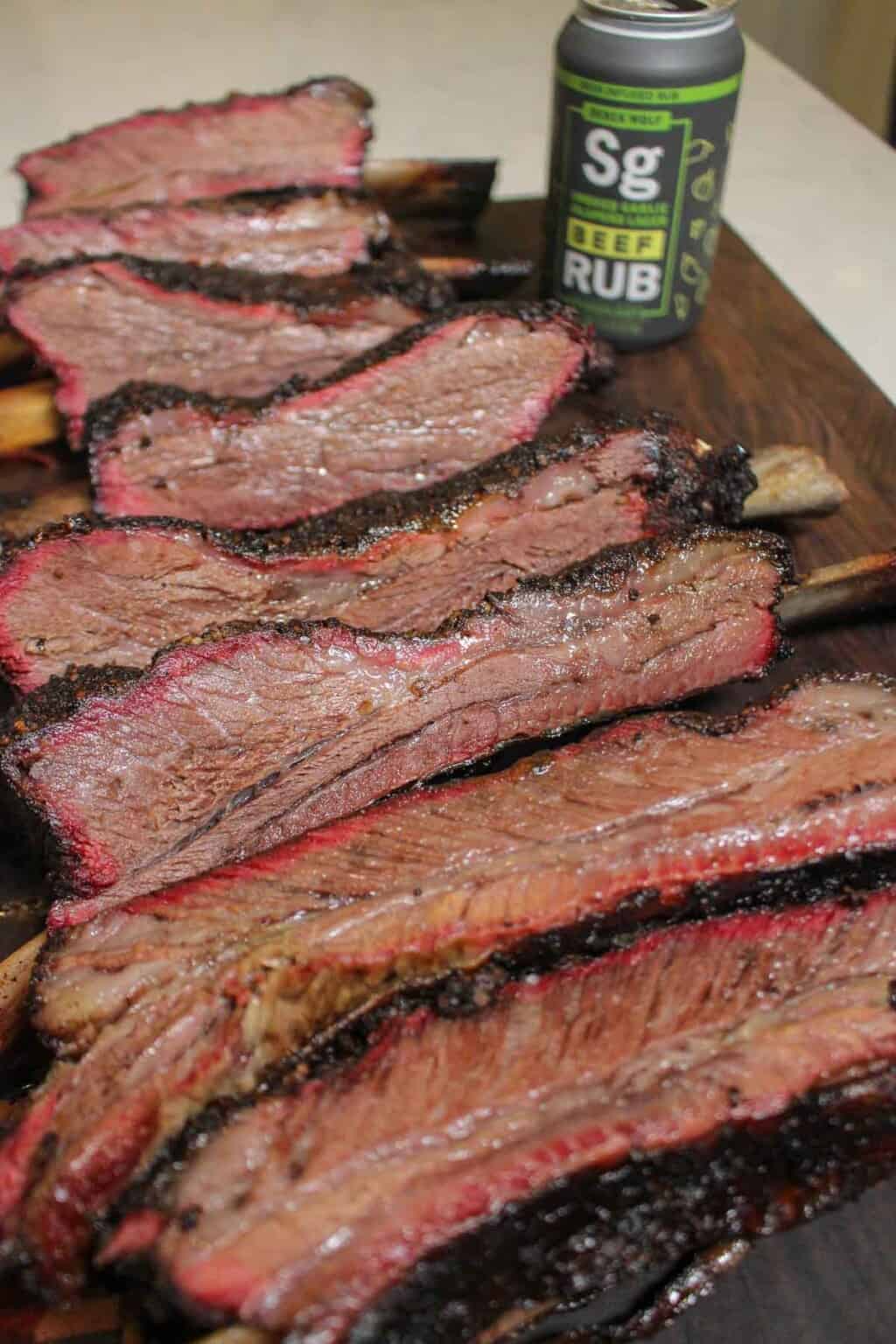 Beef Rib Sandwich - Over The Fire Cooking