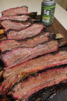 Smoked Ribs with Bourbon Mop Sauce - Over The Fire Cooking