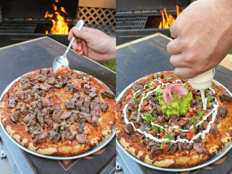Carne Asada Pizza - Over The Fire Cooking