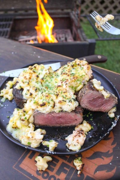 BBQ Mac & Cheese - Over The Fire Cooking
