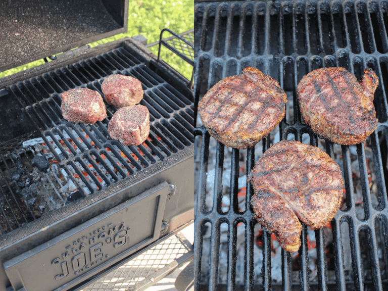 Grilled Steak with Lobster Mac and Cheese - Over The Fire Cooking