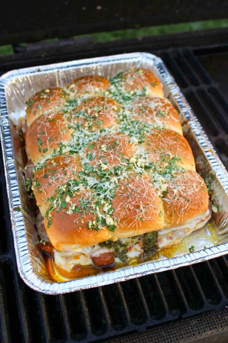 Italian Sliders - Over The Fire Cooking