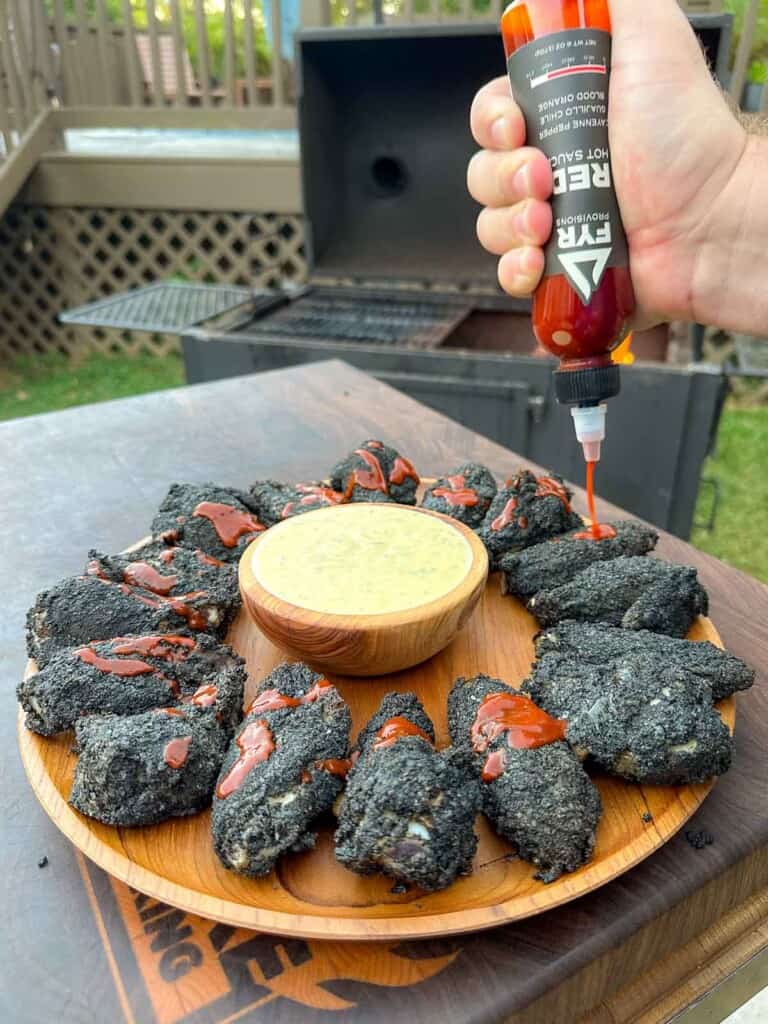 Smoked Bat Wings - Over The Fire Cooking