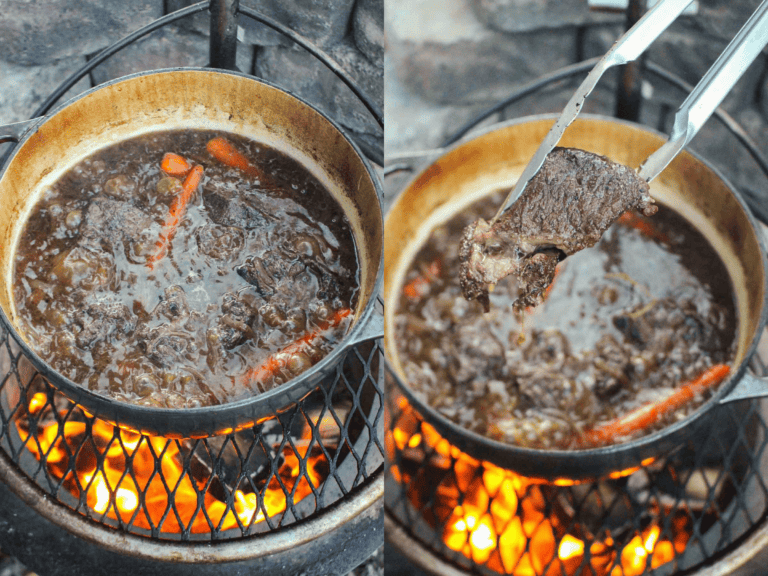 Braised Beef Short Ribs - Over The Fire Cooking
